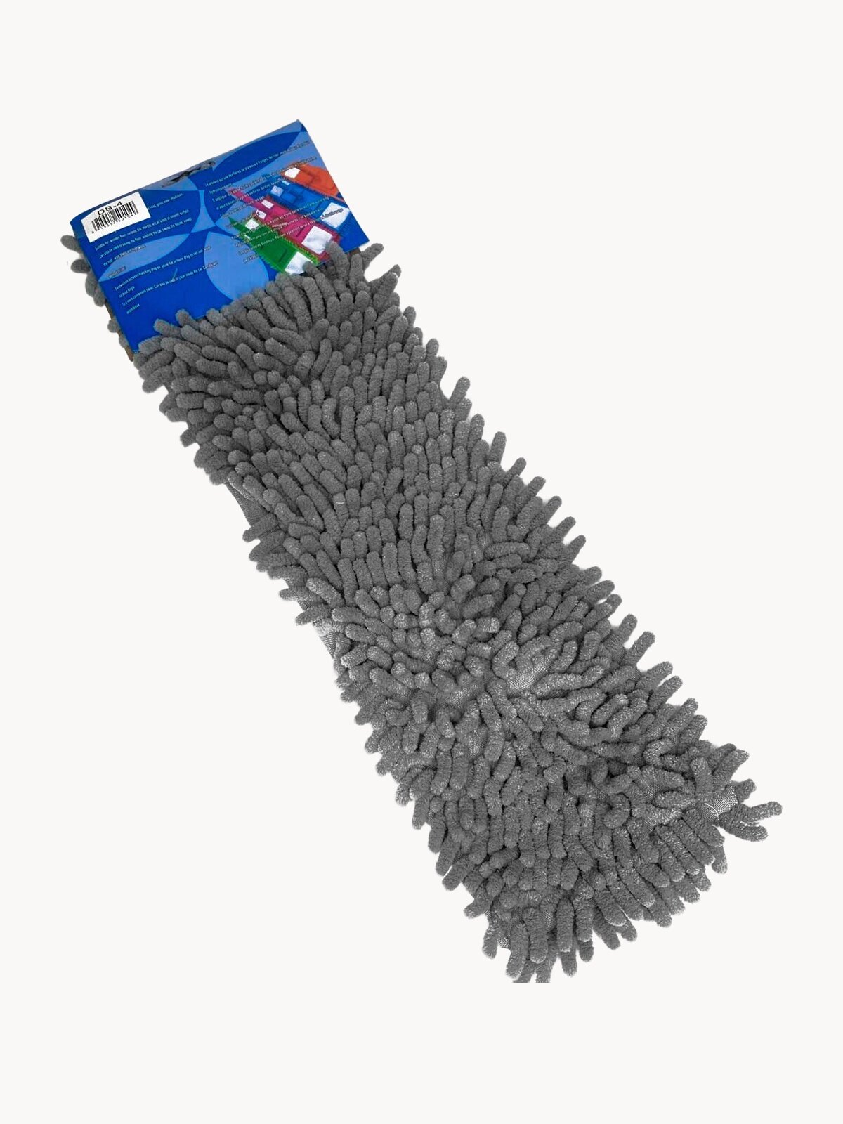 Насадка для швабры из микрофибры DB-4, серая, размер 40х10 см