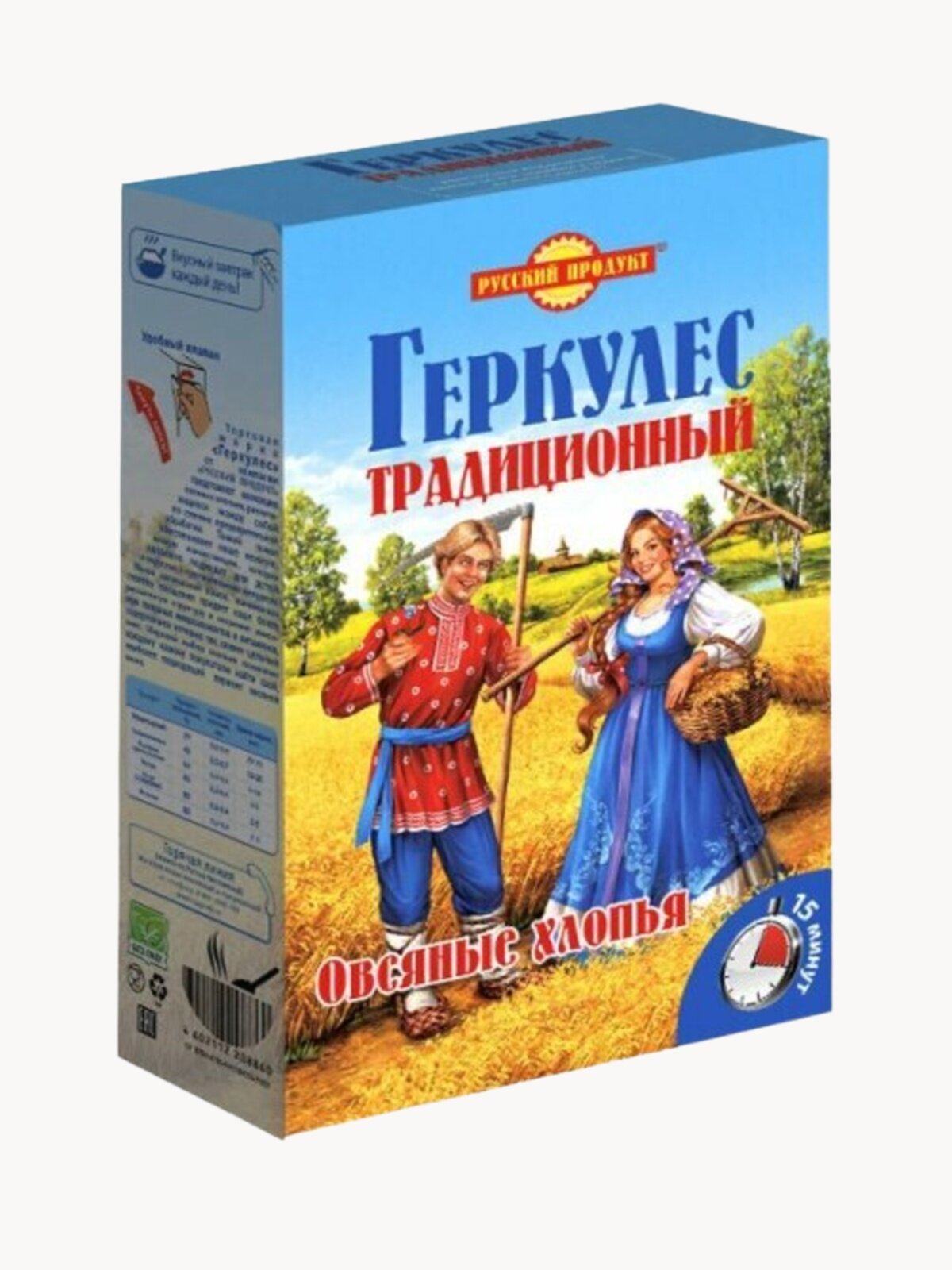 Хлопья Русский Продукт овсяные Геркулес Традиционный 420 г