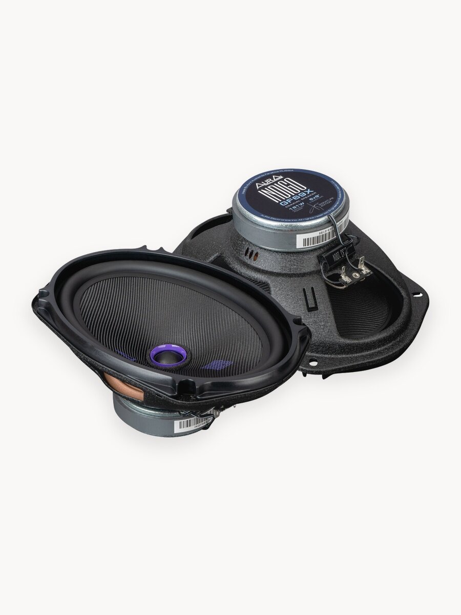 Колонки в машину AurA INDIGO-GF69X / коаксиальные динамики 16х24 см (6х9 дюймов) / 2шт.