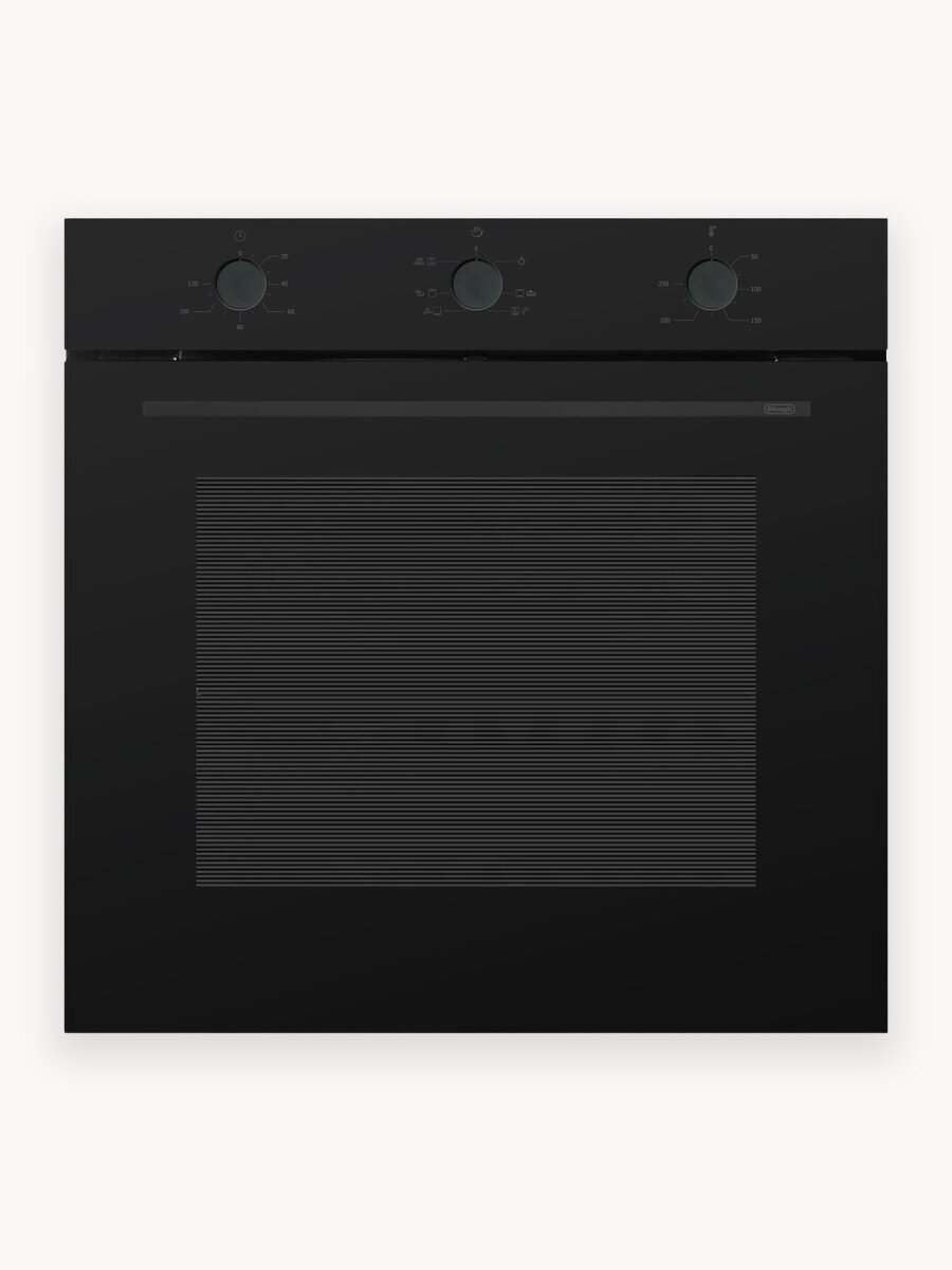 Встраиваемый электрический духовой шкаф DEO 715 NB ROBERTA, 65 л, Конвекция, Гриль, подсветка камеры