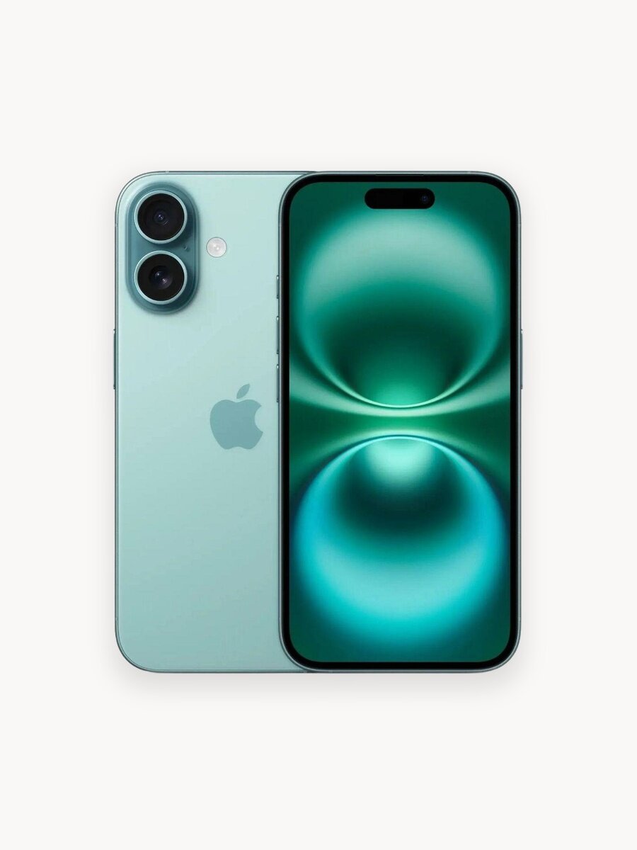 Смартфон Apple iPhone 16 128GB Teal (без RuStore)
