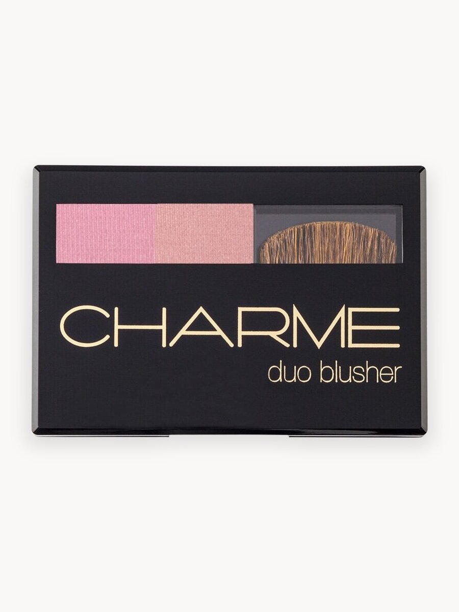 CHARME Румяна двухцветные "Duo Blusher" 02 Рассвет