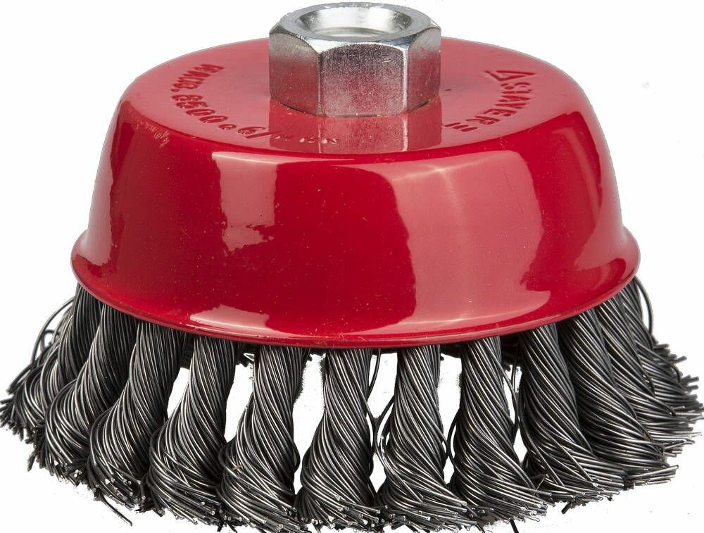 Чашечная щетка-крацовка STAYER, 65 мм, жгутированная сталь 0.5 мм, для УШМ Professional 35128-065_z01