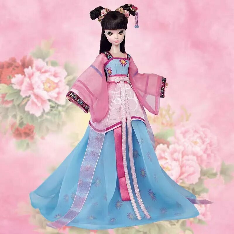 Кукла BJD Toys Kurhn 28 см 10 подвижных суставов Китайский древний костюм мифический детский подарок для девочек. без оригинальной коробки