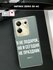 Чехол на Infinix Zero 30 4G / Инфиникс Зеро 30 4G с принтом "Я не подарок", проз...