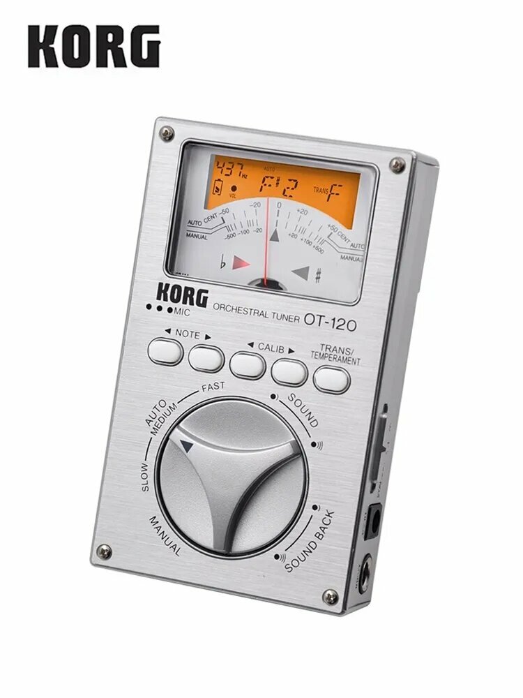 Тюнер/метроном KORG OT-120 оркестровый тюнер