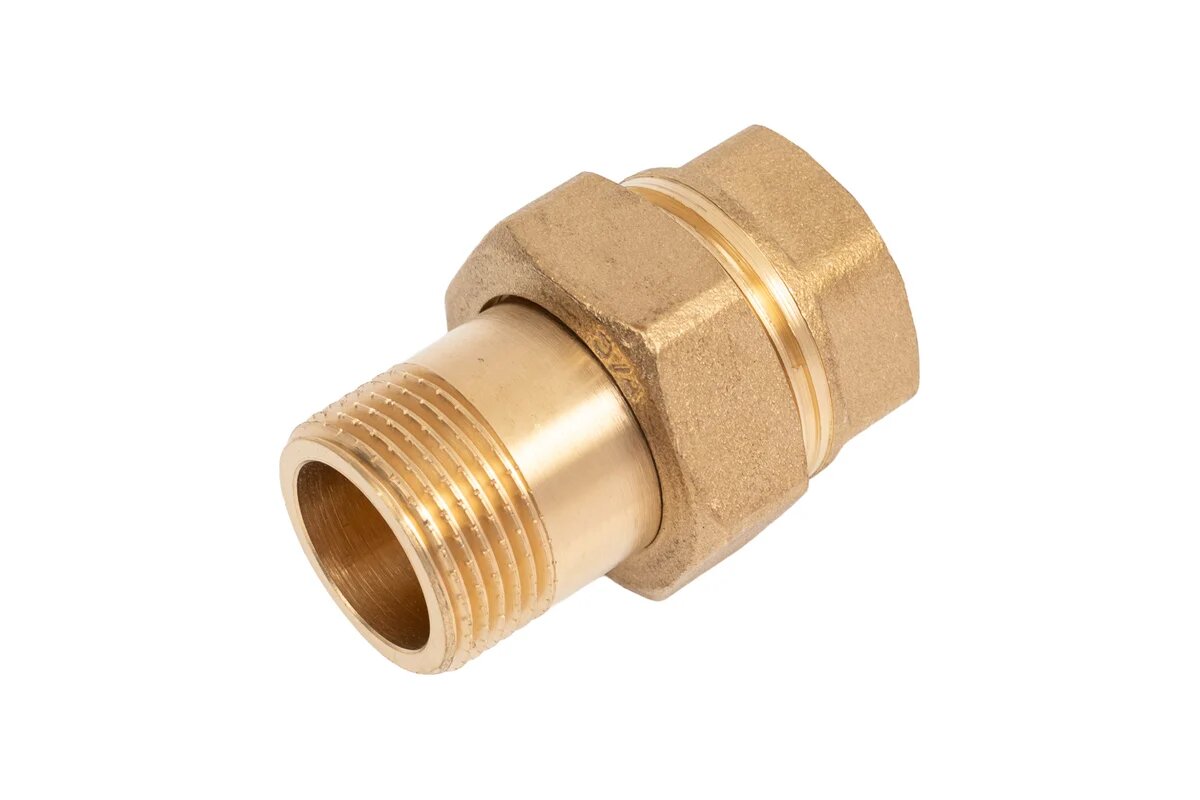 Gappo Американка прямая латунная ВР-НР 3/4 дюйма G1226.05сантехническая арматура