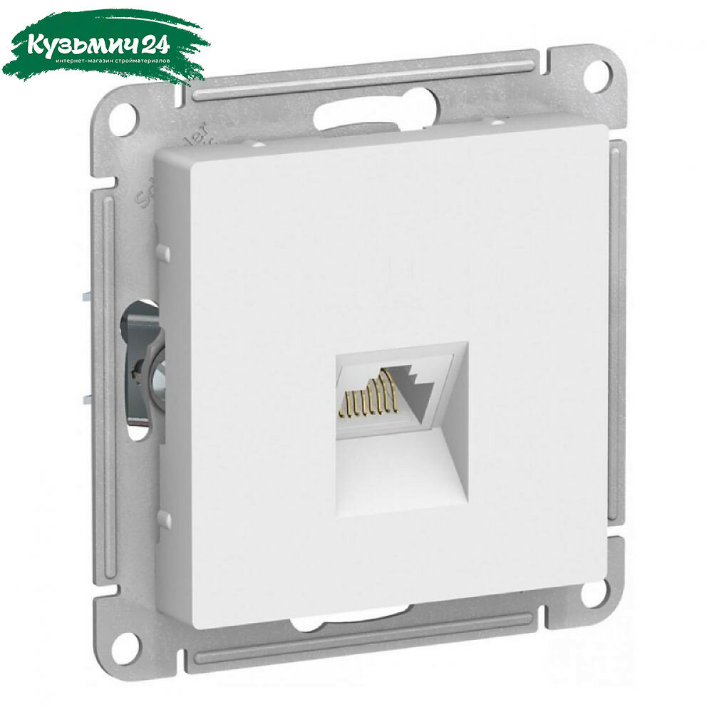 Розетка компьютерная 1-местная Schneider Electric AtlasDesign ATN000183