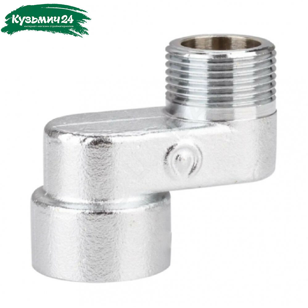 Эксцентрик Gappo 1/2"-3/4", НР-НР, L 30 мм, G2292.30, латунь никелированная