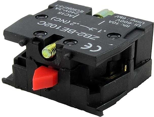 Блок контактов ZB2-BE102 НЗ, RUiCHi