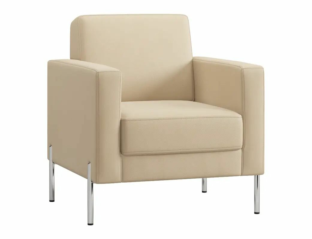 Мягкое кресло Helmut HL-01 экокожа бежевая Oregon 12