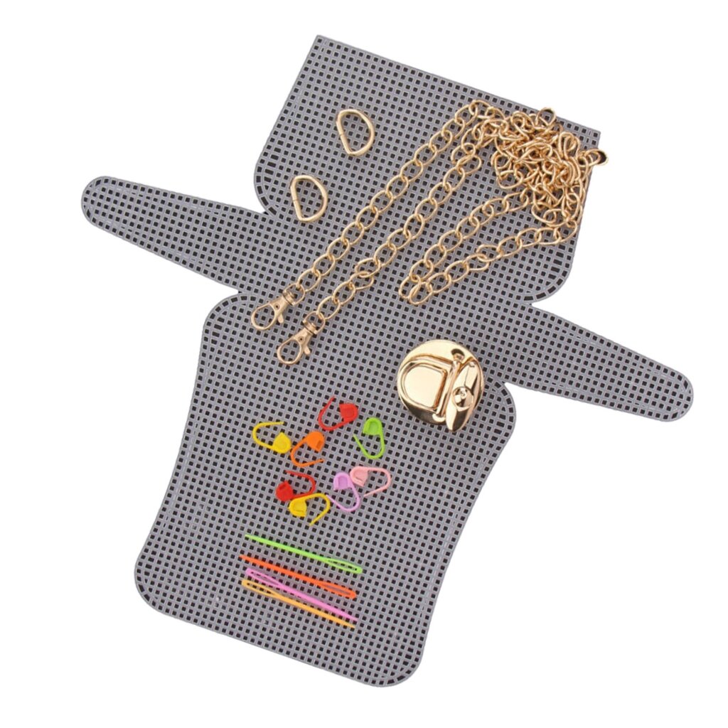 Аксессуары для плетения сумок с объемной вышивкой-набор 1 большой