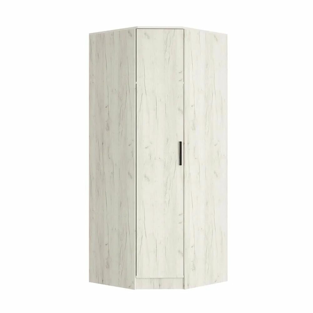 "Фиеста" шкаф угловой дуб крафт белый (BTS)