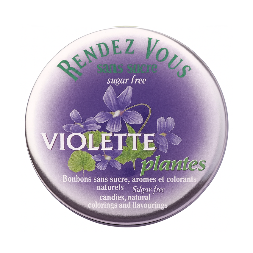 Rendez Vous леденцы со вкусом фиалки без сахара 35 гр