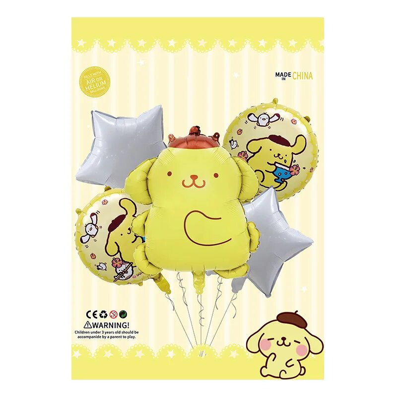 Бутафория для косплея Pom Purin Bandai Светло-желтый, Set B