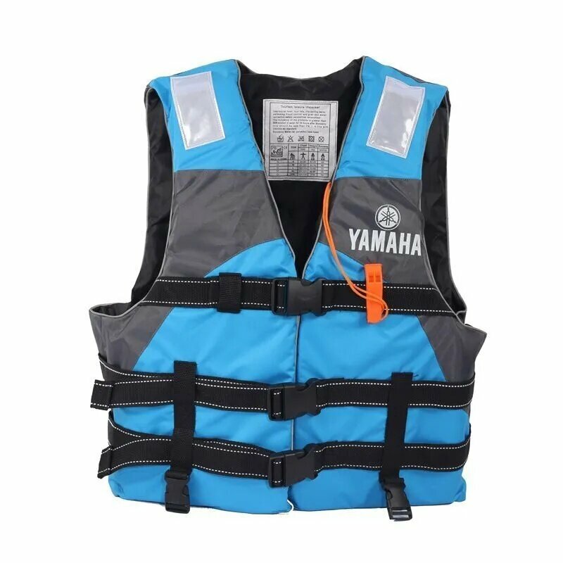 Универсальный спасательный жилет Yamaha с регулируемыми лямками, подходящий для занятий серфингом и каякингом