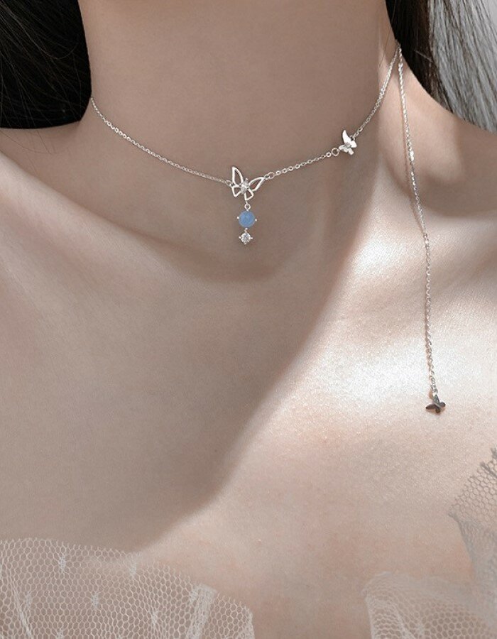 Чокер, циркон, искусственный камень