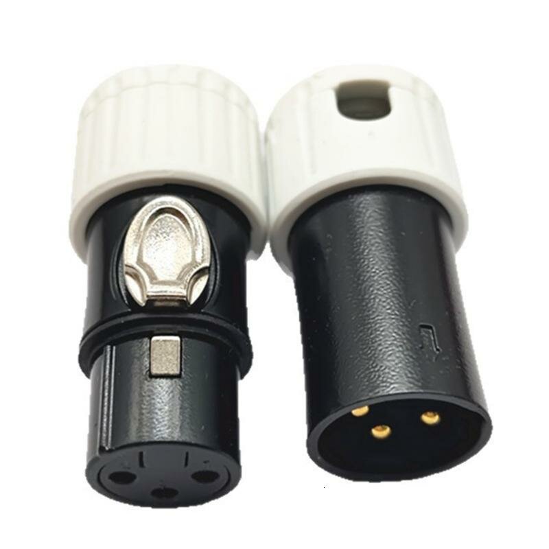 3-контактный микрофонный разъем, Белый