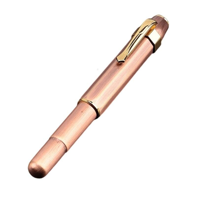Ретро авторучка из латуни, 0.38mm - Красная бронза