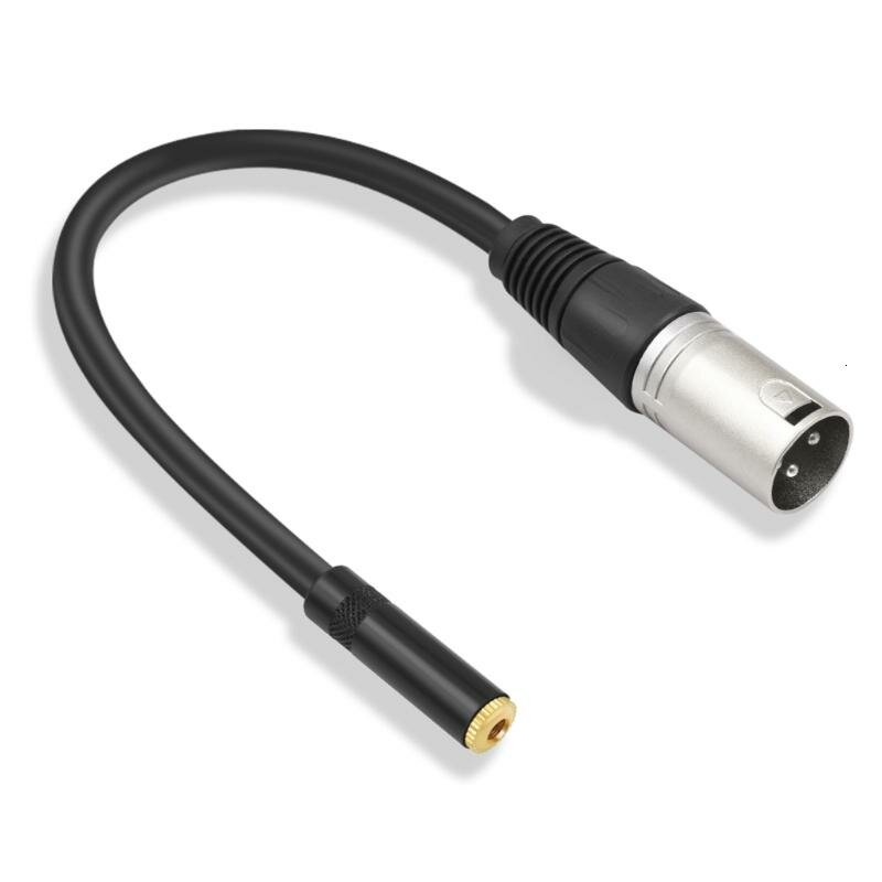 Кабель стерео 3,5 мм мама на 3-штыревой папа