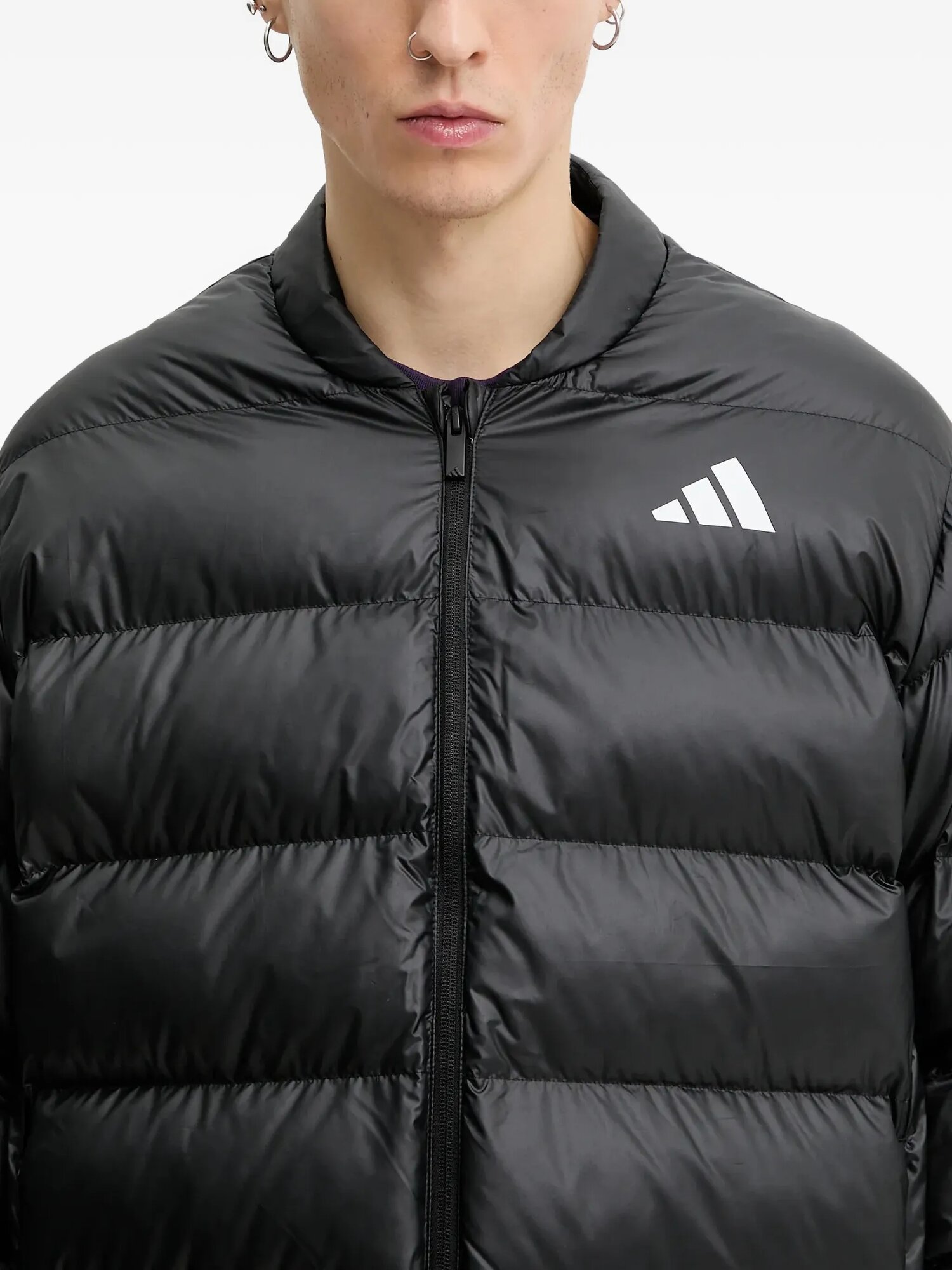Куртка adidas, размер L, black/black — фото 1