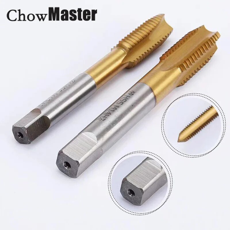 Метчик Chowmaster HSS M4x0.7, 5шт, титан