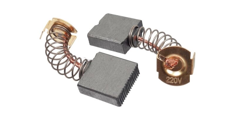 Щетка графитовая (пара) 6.3x17x17 N000-029-480 для РС-305 N000-029-480