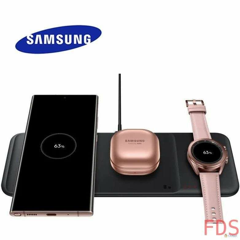 Беспроводная зарядка Samsung EP-P6300 (смартфон+наушники+часы) док-станция
