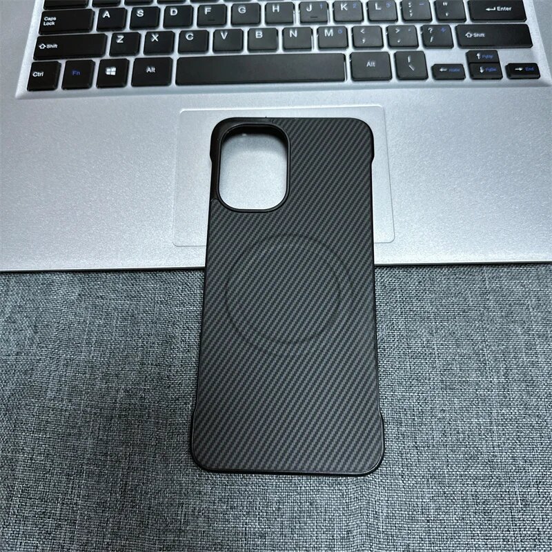 Чехол для OnePlus 15R, Magnetic Black, углеволокно