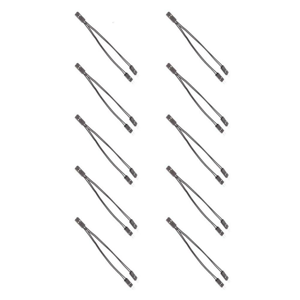 Соединительный провод Dupont 10 см, 2,54 мм, 2-контактный, папа-мама, 10pc