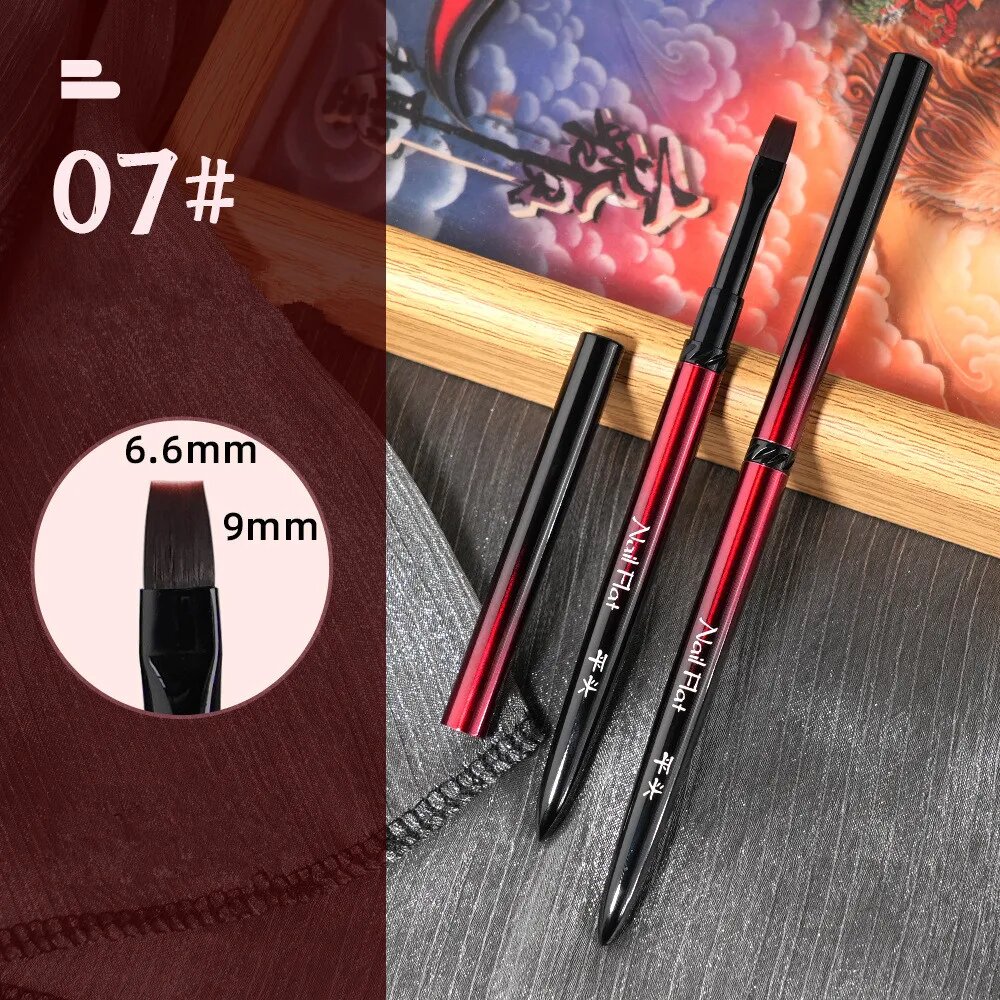 13 Стилей Градиентных Ручных Кистей Для Маникюра, УФ-геля, Нейл-арта, Рисования Линий, Градиентной Росписи И Моделирования Но.