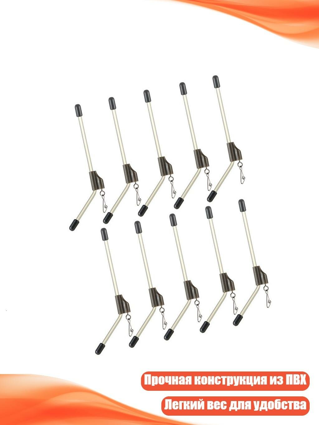 Прочные легкие вертлюжки для рыбалки, 10cm