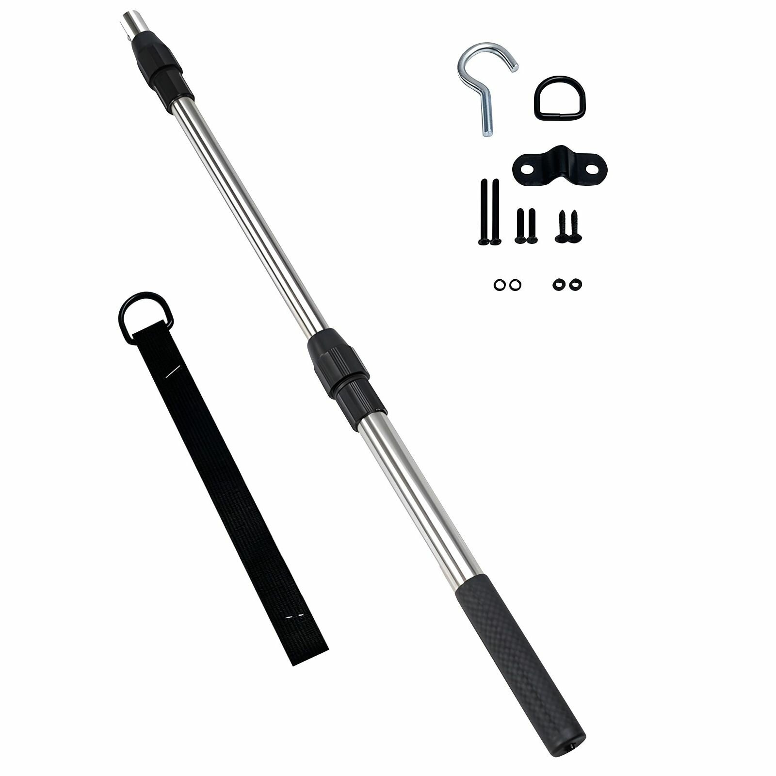 Многофункциональная выдвижная система для чердачных лестниц с прочной стальной штангой