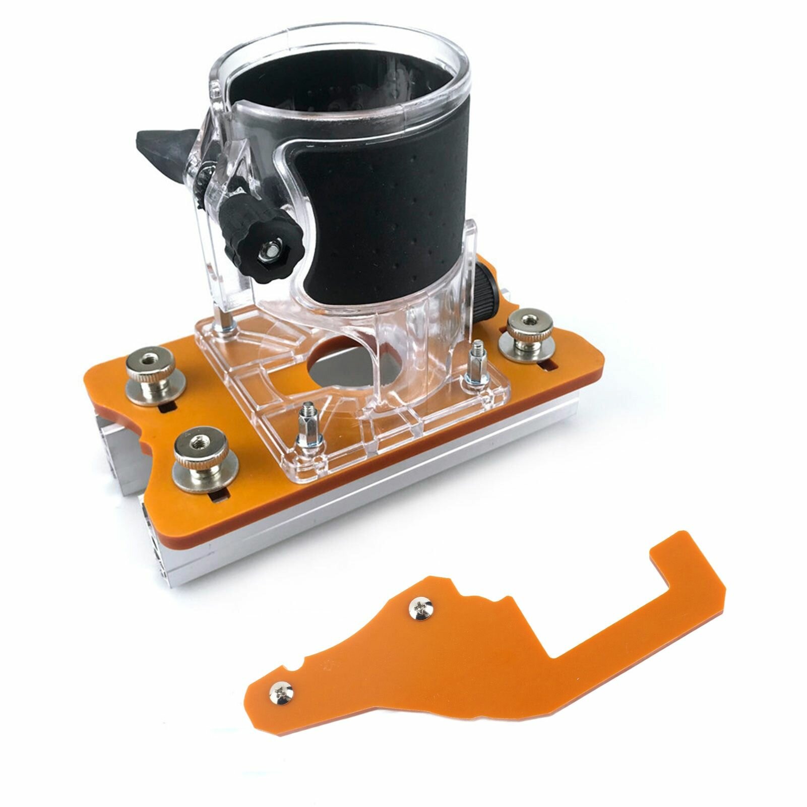 Фрезер по дереву с регулируемой базой (5-56 мм), триммерный долбежный станок