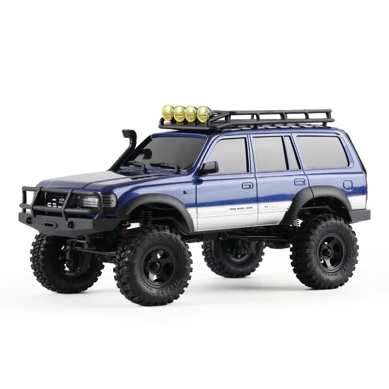 FMS совершенно новый FCX18 1/18 LC80 Радиоуправляемый Багги Land Cruiser электрический автомобиль для скалолазания 4WD внедорожник