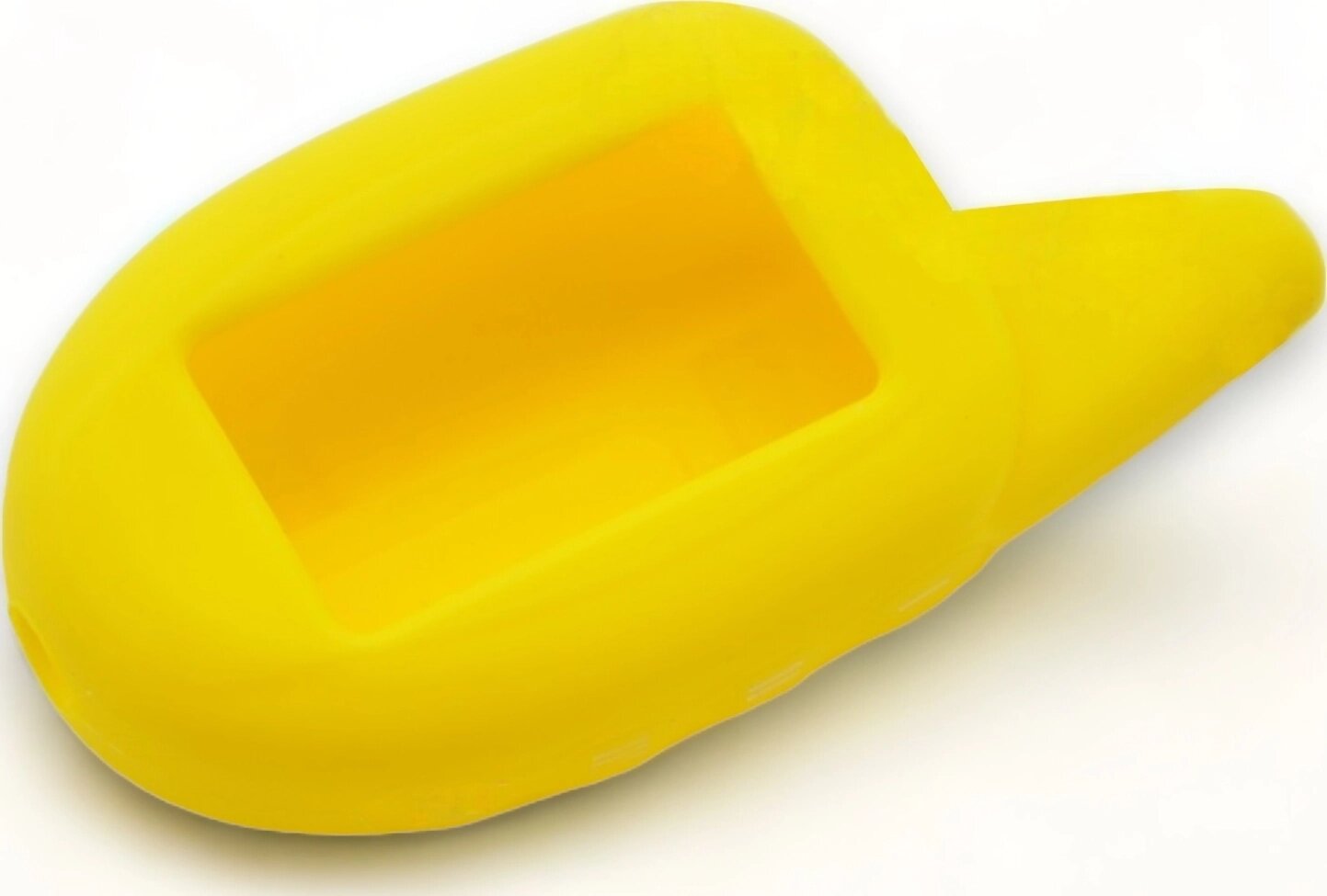 Чехол силиконовый для ЖК-брелоков автосигнализаций Scher-Khan Magicar 7, 8, 9, 10, 11, 12, 7s, 8s (жел