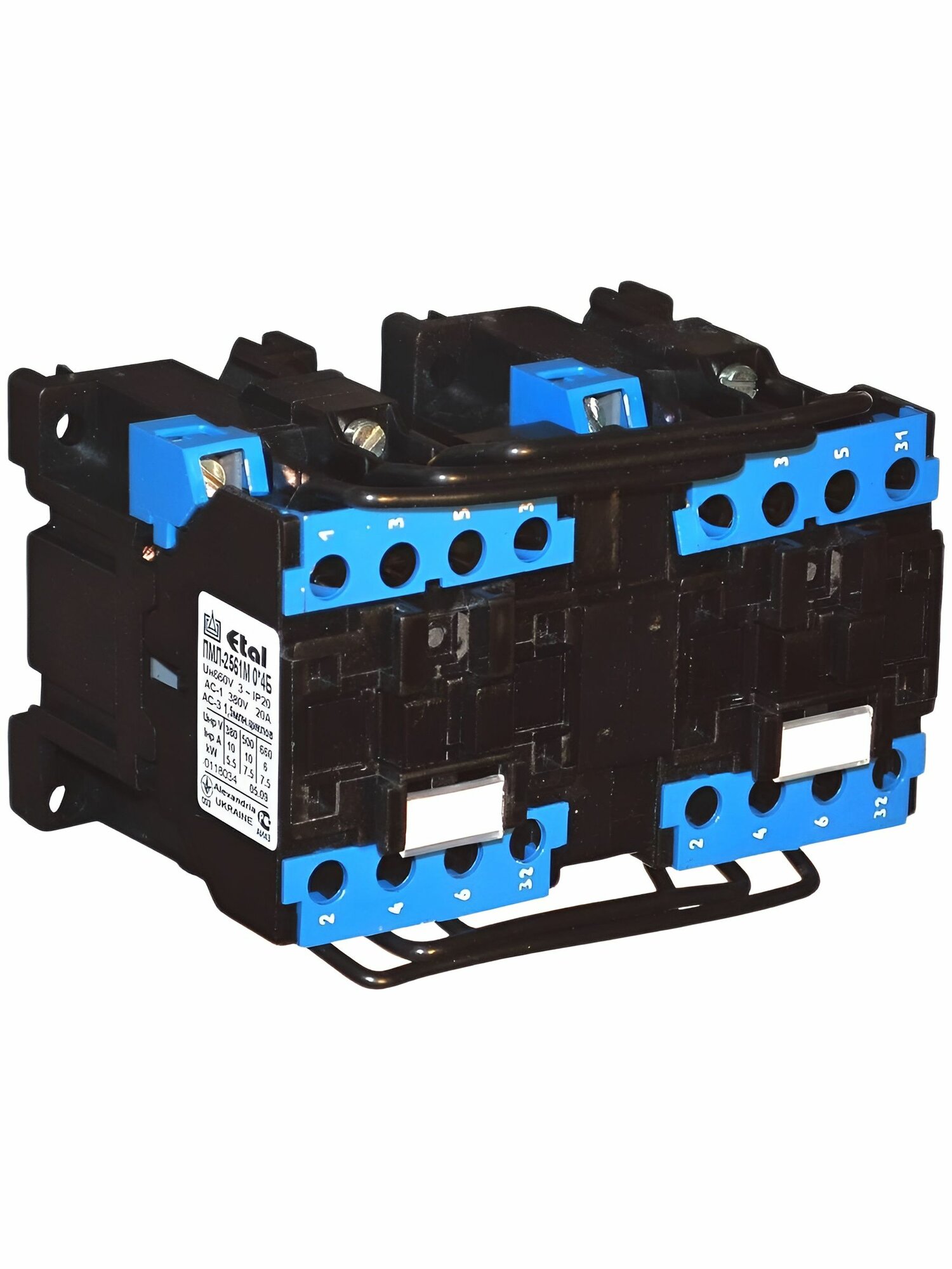 Контактор ПМЛ-2561М*04 этал, 25А, 3п, Кат. 110В AC.