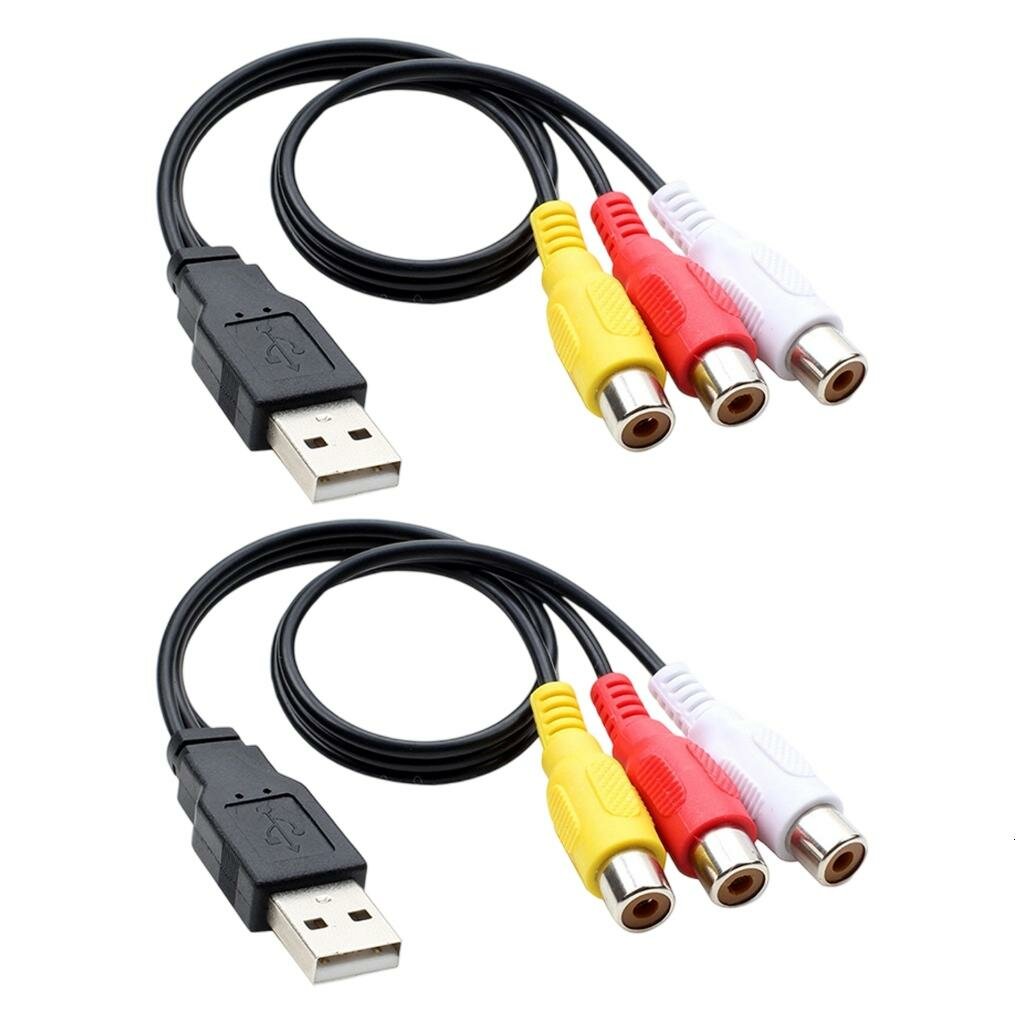 USB-адаптер для RCA-видео, 2pc