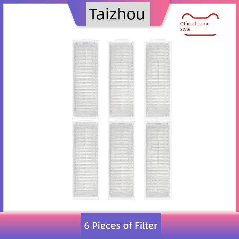 Подходит для аксессуаров робота-пылесоса Xiaomi S10: основная и боковые щетки, фильтр, мешок для сбора пыли, тряпка для