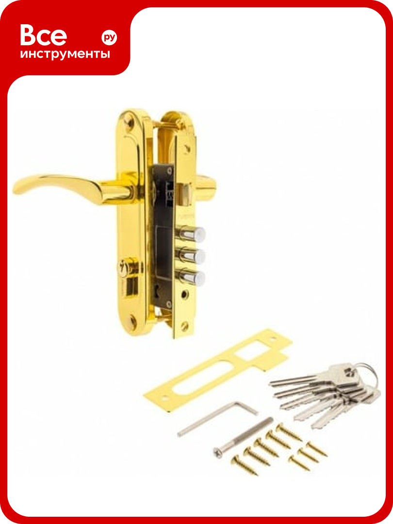 Врезной замок Avers 1023/60-G 28071