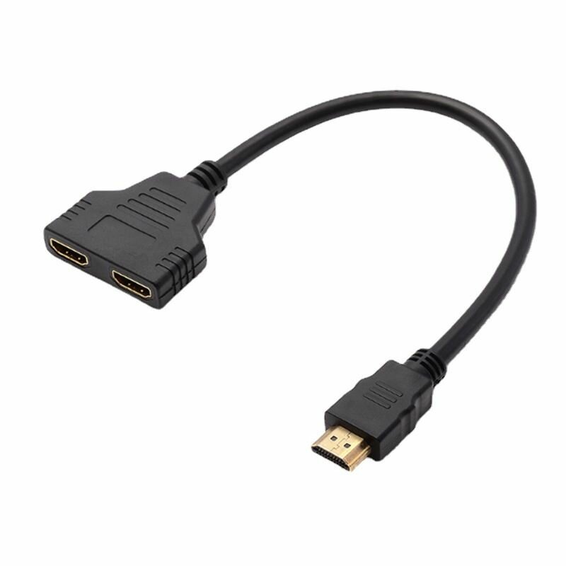 Кабель HDMI Разветвитель 1x2 1080P для Мониторов и Консолей
