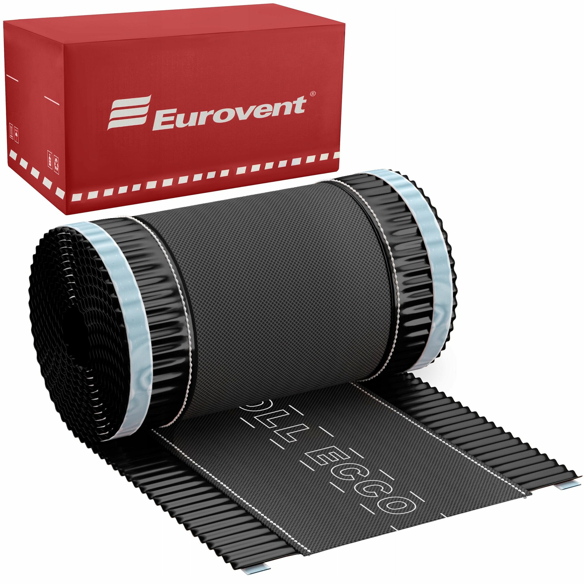 Аэроэлемент конька eurovent roll o 240х5000 мм ral 9005