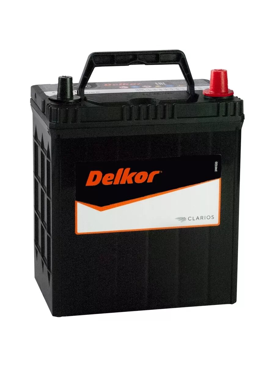 Аккумулятор DELKOR 46B19L 12V 40Ач 370А 186x127x220 обр. пол.