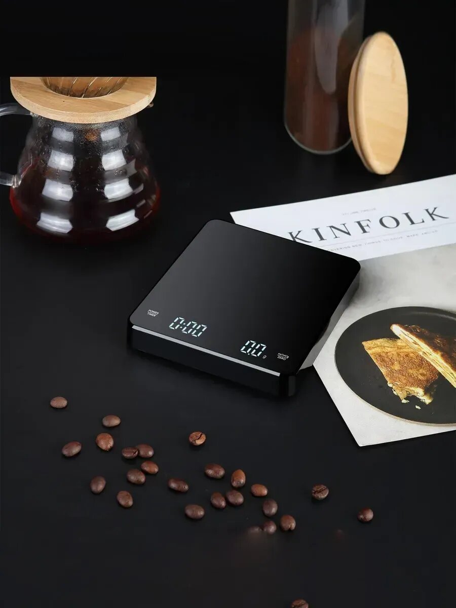 Весы для кофе с таймером