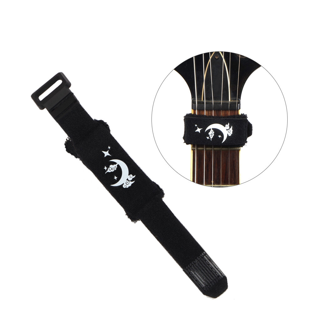 Rockhouse Guitar Strings Muter String Mute Fretboard Muting Wrap 18cm for Standard 6-String Acoustic Electric Guitars