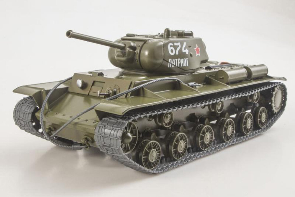 Модель коллекционная MODIMIO Танк KB-1С на высоких скоростях (броня отечества #21)
