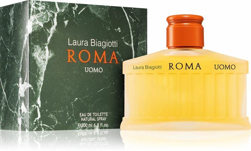 Laura Biagiotti ROMA men 200 мл, Туалетная вода мужская