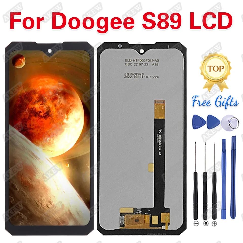 6,3 "Оригинальный ЖК-дисплей для DOOGEE S89/S89 Pro, сенсорный экран, 100% тест S89 Doogee S89