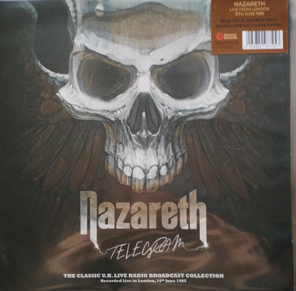 Виниловая пластинка Nazareth - Telegram. HANDNUMBERED MARBLE DELUXE EDITION VINYL (1 LP)