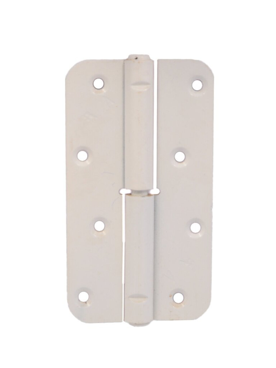 Петля накладная для деревянных дверей, БелТИЗ, 130х74 мм, левая, ПН1-130, белая